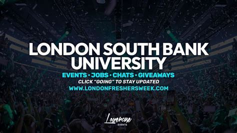 London South Bank University Lsbu Freshers Week 2022 Lsbu London South Bank University 10