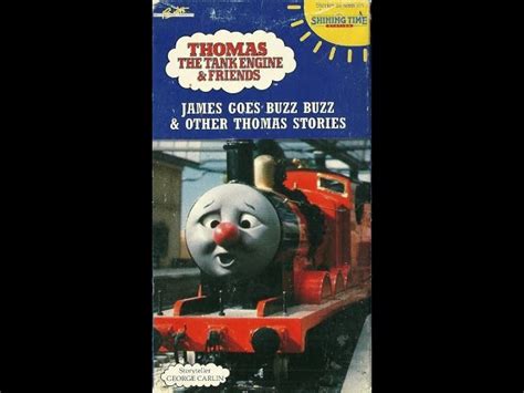 Thomas The Tank Engine James Goes Buzz Buzz Vhs