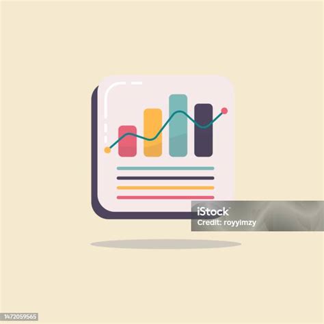 비즈니스용 미디어 그래프 또는 차트 아이콘입니다 벡터 그림 3차원 형태에 대한 스톡 벡터 아트 및 기타 이미지 3차원 형태 개념 개념과 주제 Istock