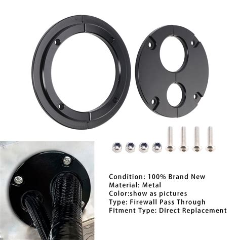 Firewall Pass Through Eliminates Firewall Grommet For Holley Terminator