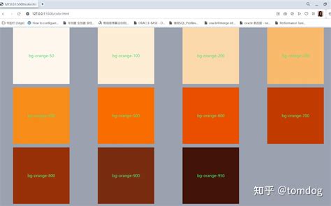 Tailwind Css 颜色介绍 知乎