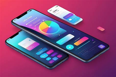 Premium Photo Mobile Ui Ux Concept Illustration