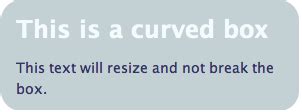 Curved Boxes In CSS George Ornbo