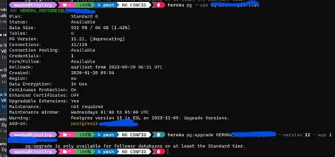 Postgre Upgrade V11 To V12 Fails With This Error On A Standard 0 Plan Rheroku