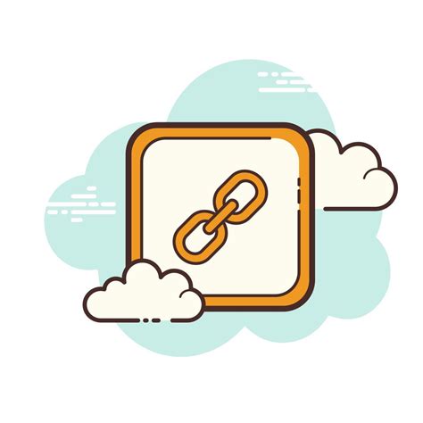 Customizable Chain Link Icon For Websites And Apps