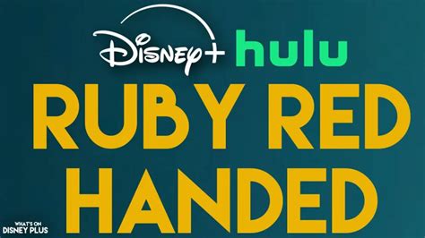 Ruby Red Handed Stealing Americas Most Famous Pair Of Shoes Coming