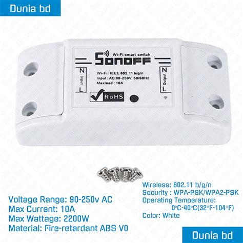 Sonoff Basic R Wifi Switch Module Universal Wifi Breaker Timer DIY Wifi Smart Scene Voice