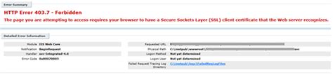 Troubleshooting Ssl Client Certificate Issue On Iis Codit