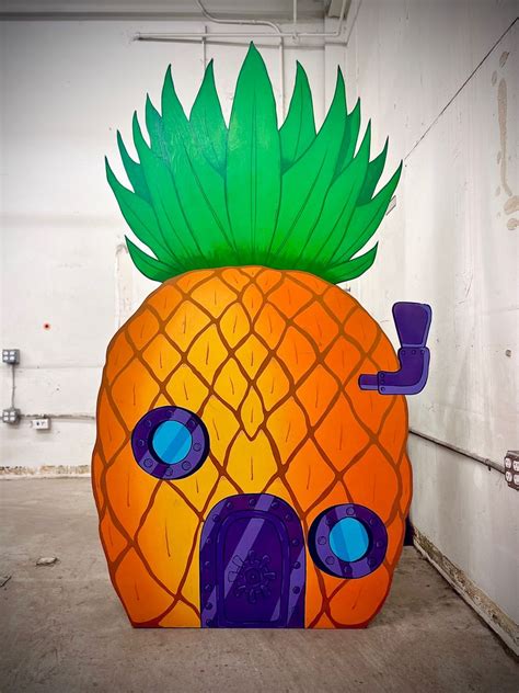 Sponge Bob Musical Spongebob Pineapple Door Spongebob Playhouse