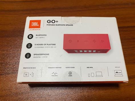 Brand New Jbl Go Portable Bluetooth Speaker Audio Soundbars Speakers Amplifiers On Carousell