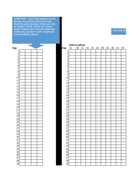 Native Sun Gantt Chart With Limited Conflict Checker Pdf Computing
