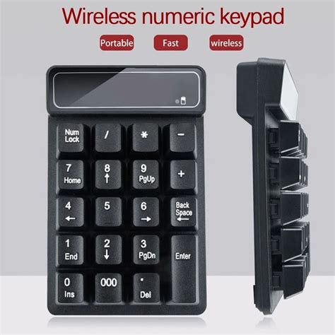 LAPTOP ACCOUNTING KEYBOARD Numeric Keypad Numpad Wireless Keyboard Number Pad EUR 14 81