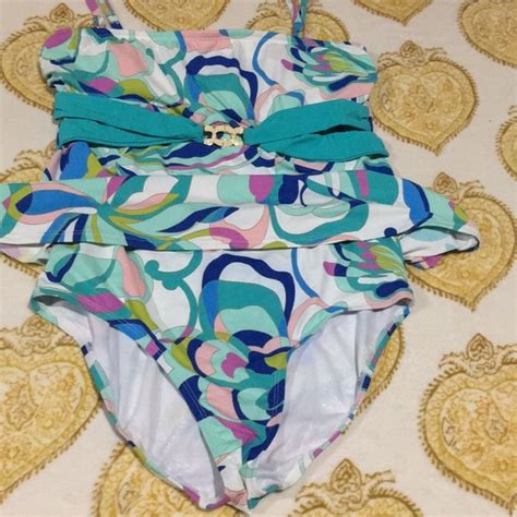 Perry Ellis Swim One Piece Swimsuit By Perry Ellis Poshmark