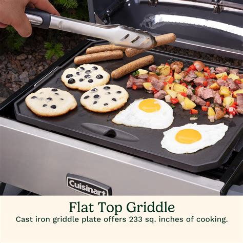 Cuisinart Cgg 403 3 In 1 Grill Griddle And Pizza Oven Instruction Manual