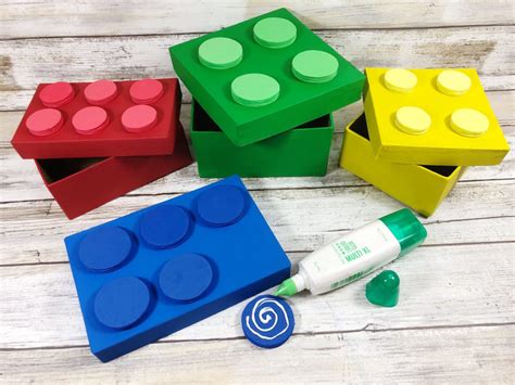 Diy Lego Brick Boxes Creative Cynchronicity