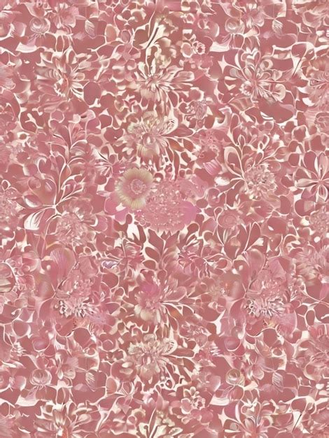 Premium Photo Seamless Nature Patterned Background