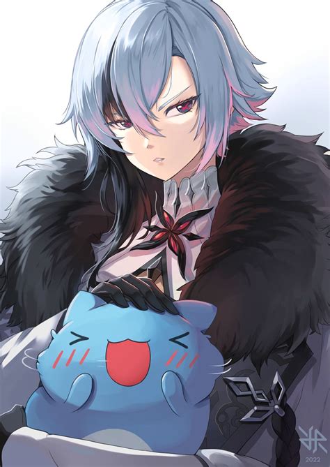 Arlecchino And Bugcat Genshin Impact Drawn By Hirokiree Danbooru