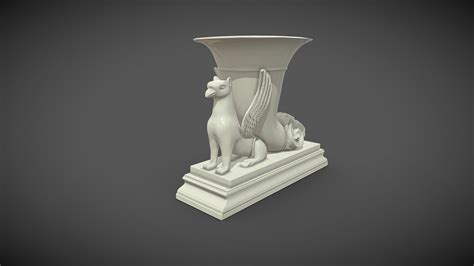 Статуетка грифон з кабінету М Грушевського 3d Model By Київ Цифровий Туристичний Guide