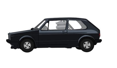 세련 된 레트로 자동차 벡터 일러스트 레이 션 프리미엄 벡터