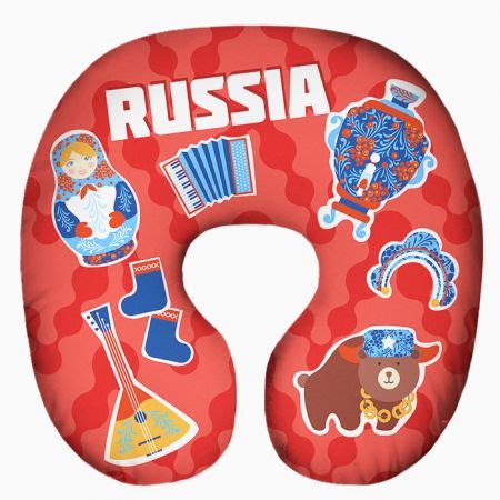 Подушка под шею Игрушка Россия 01