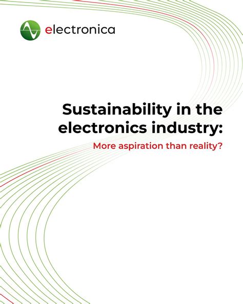 Electronicafair On Linkedin Sustainability Electronics Electronicsmanufacturing