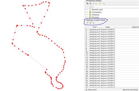 Converting Line To Polygon Using Qgis Geographic Information Systems