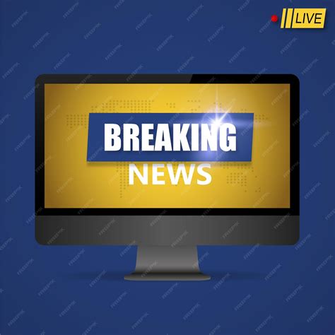 Premium Vector Breaking News Background World Tv News Banner Design