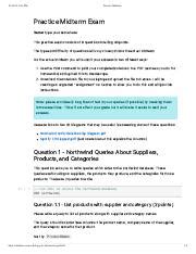 Practice Midterm Exam Study Guide Course Hero