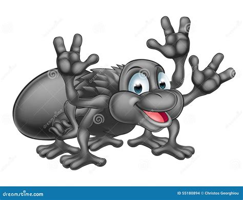 Spider Cartoon Character Stock Vector Image Of Arachnid 55180894