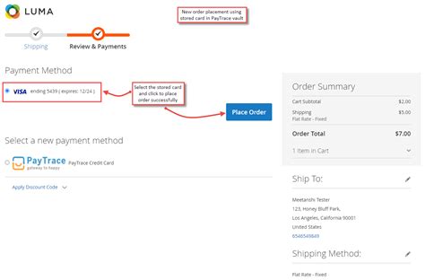Magento 2 PayTrace Payment Gateway PayTrace API Integration