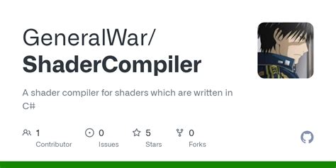 Github Generalwar Shadercompiler A Shader Compiler For Shaders Which Are Written In C