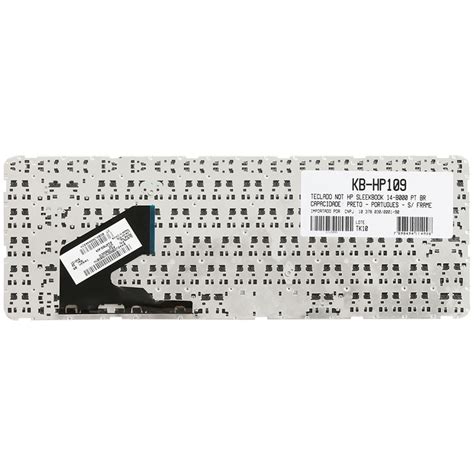 Teclado Para Notebook Ultrabook Hp Pavilion 14 B090br Bbdi
