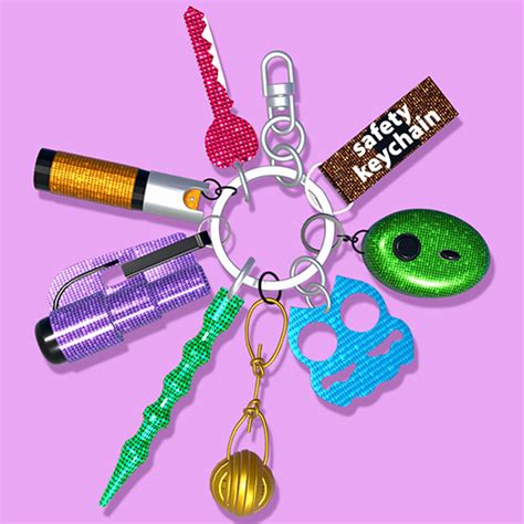 Self Defense Keychain Game