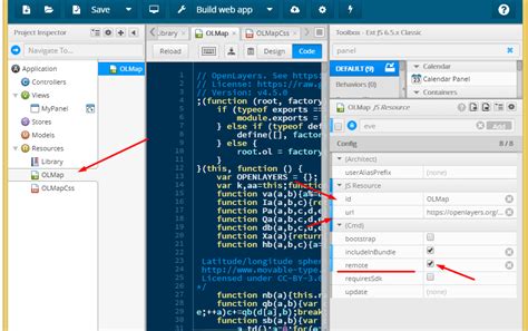 Extjs Openlayers4 In Sencha Architect Stack Overflow