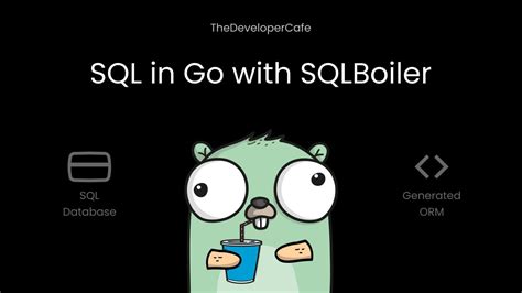 Sql In Go With Sqlboiler Static Orm Generation Rprogramming