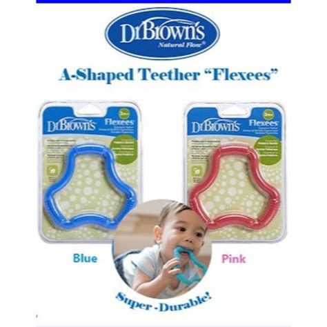 Jual Dr Browns A Shaped Teether Flexees P B Shopee Indonesia