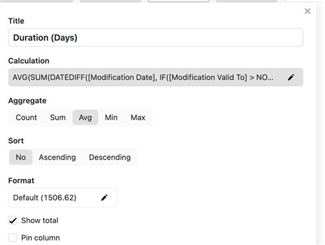 median aggregation in reports ideas and features community