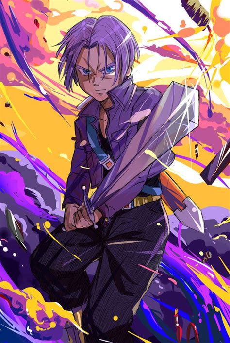 Trunks By Cygnetzzz On Deviantart Anime Dragon Ball Dragon Ball
