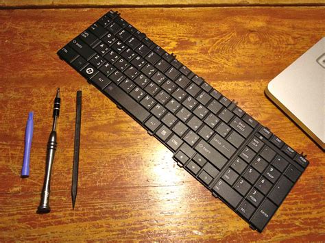 Disassembling And Replacing Keyboard On Toshiba Laptop C655 Series Ifixit Repair Guide