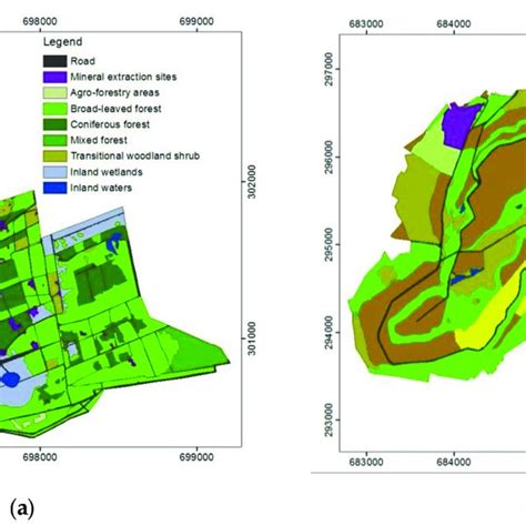 land use and land cover lulc classes the results of sentinel 2 2016