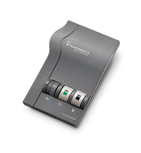 Plantronics M22 Telephone Headset Amplifier And Audio Enhancer With In