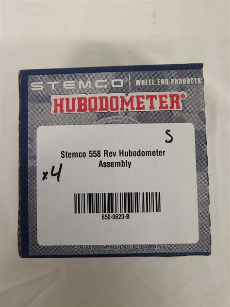 Stemco 558 Rev Mile Hubodometer Assembly P N 650 0620