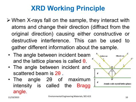 X Ray Diffraction Xrd Technique Presentation Pdf Chemistry Science X Ray Diffraction Xrd Technique Presentation Pdf Chemistry Science