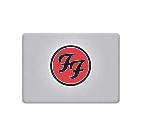 Foo Fighters Full Color Decal Laptop Decals Stickers Custom Made In