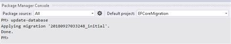 EF Core Migrations Tektutorialshub