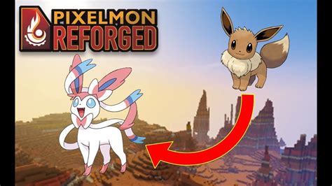 Pixelmon Tutorial Como Evolucionar A Eevee A Sylveon Youtube