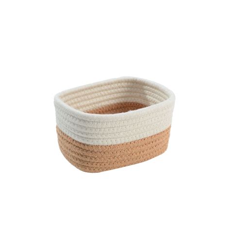 Cos Depozitare Sfoara Bumbac 17 X 12 X 10 Cm Emagro