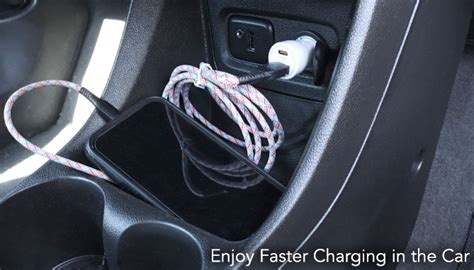 W PD Fast Charging DC Car Adapter With USB C PulseTV