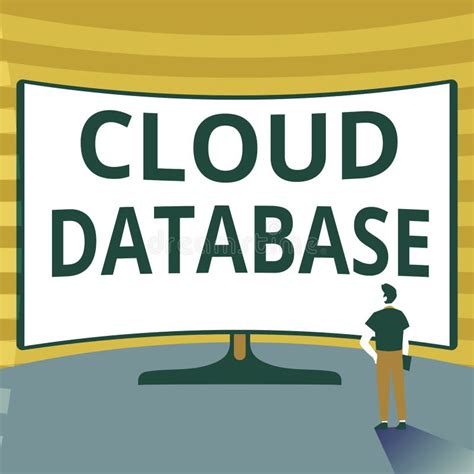 Text Sign Showing Cloud Database Business Overview Optimized Or Built