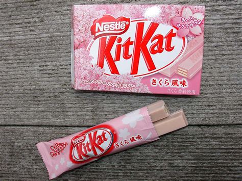 Sakura Cherry Blossom Flavoured Kit Kat Tastes Like Ch Flickr